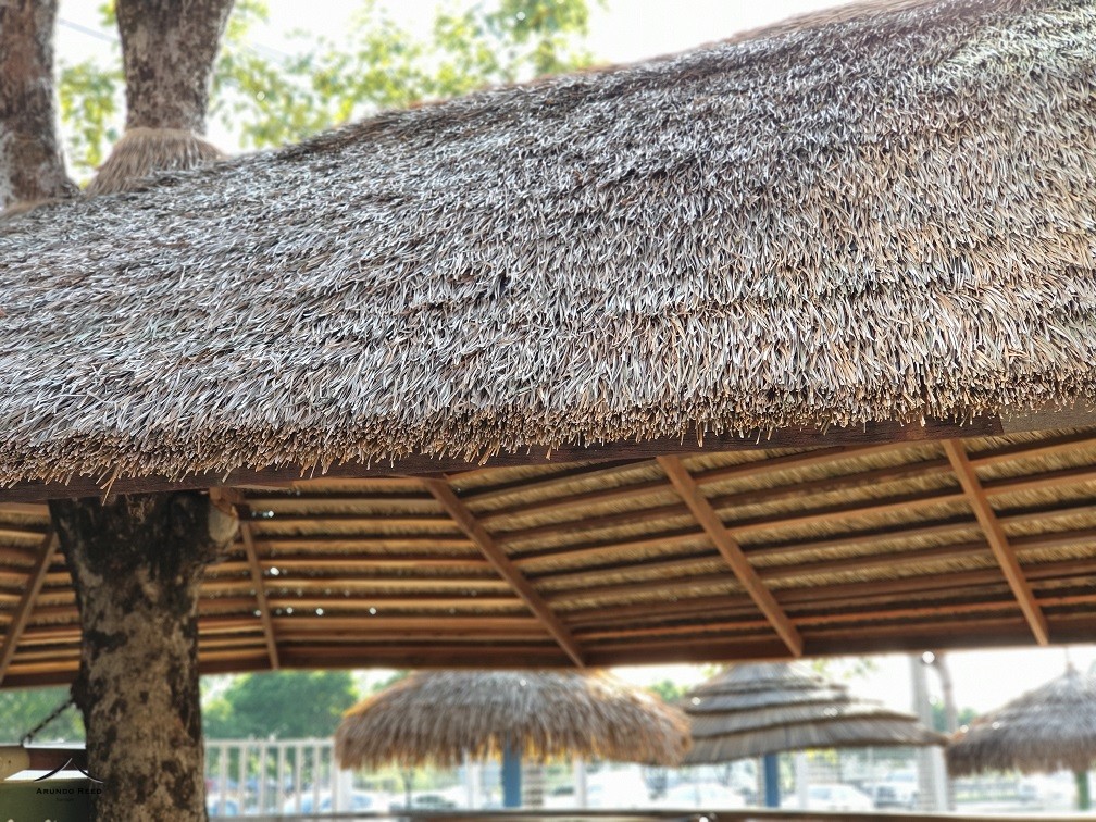 Coconut Broom | Arundo Reed Europe | Kunstrieten daken met de allure ...